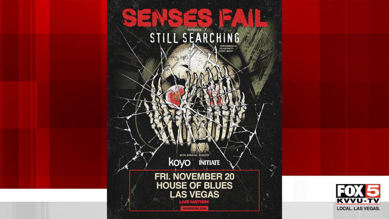 Senses Fail bringing US tour to House of Blues Las Vegas