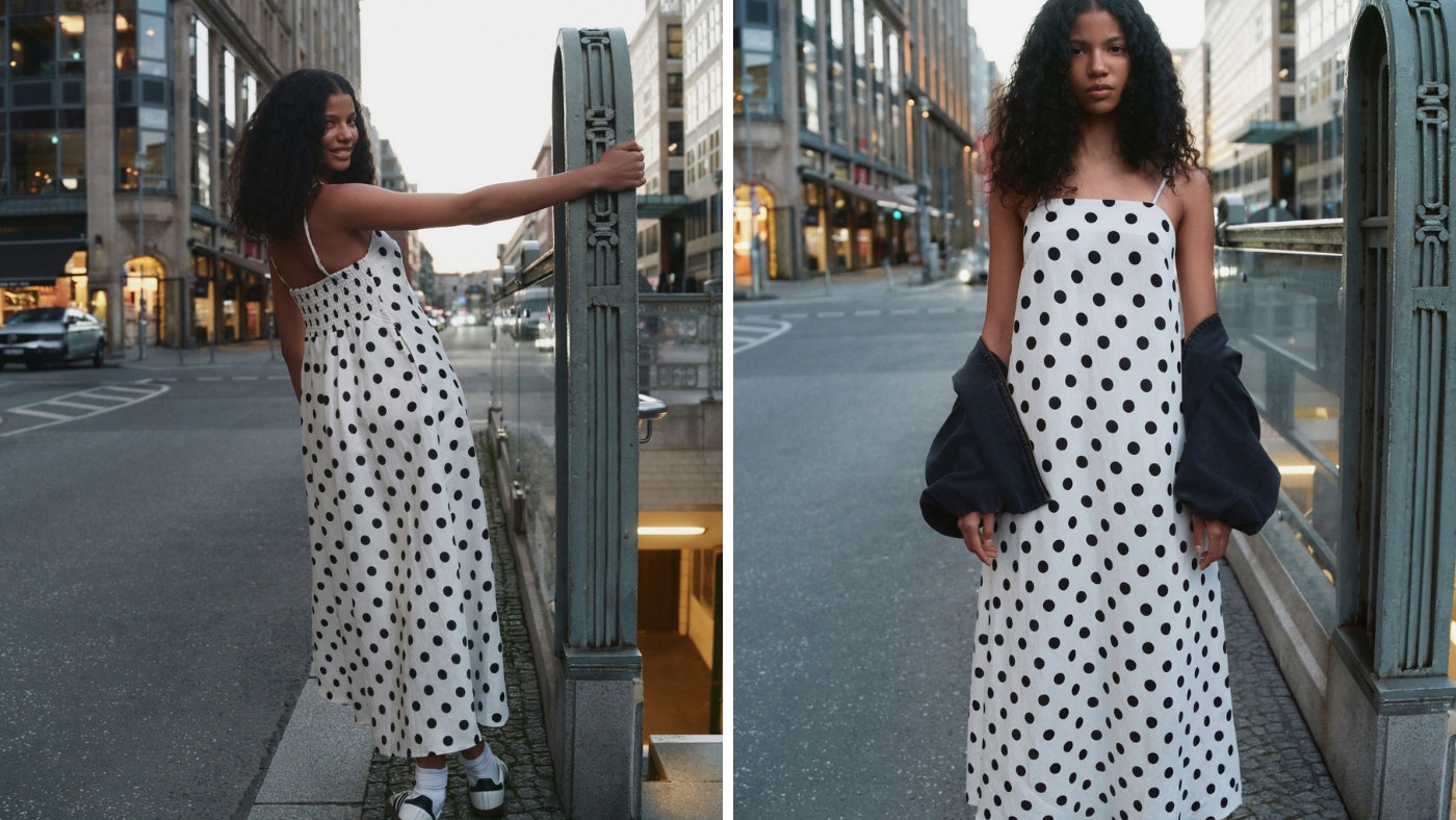 Next’s £44 polka dot midi is the dress you’ll wear on repeat this summer