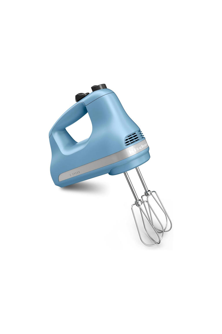 Amazon is selling a KitchenAid hand mixer in the prettiest vintage colors