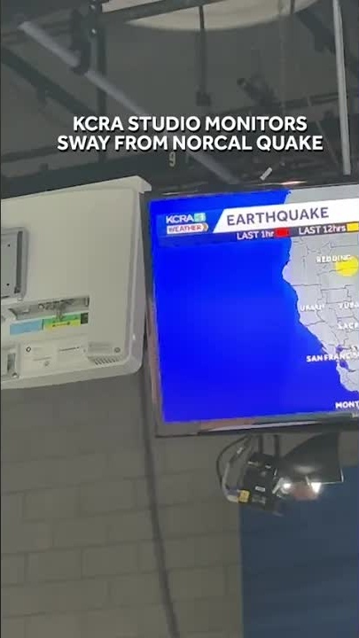 Northern California earthquake shakes studio monitors