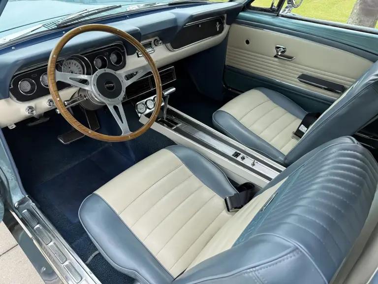 Eight-seat 1966 Mustang has rear doors that used to be front doors