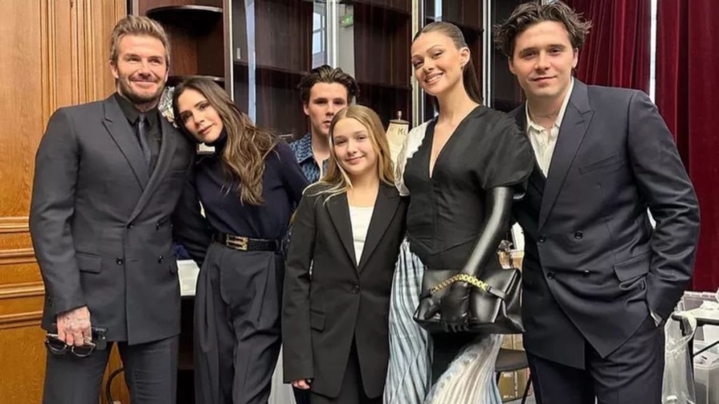 'Victoria is inconsolable!': Brooklyn Beckham's smirking $1M ad sparks ...