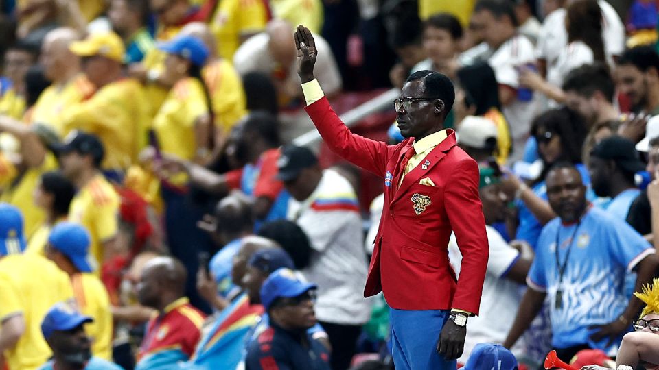 Who is the man that stands still for 90 minutes at the World Cup?