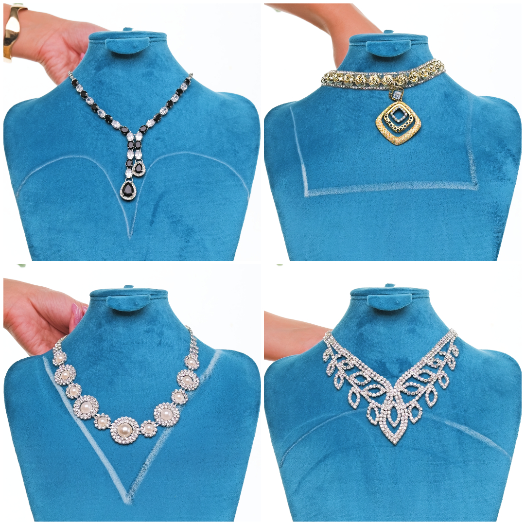 Pick your necklace according to your dress' neckline!👗💎