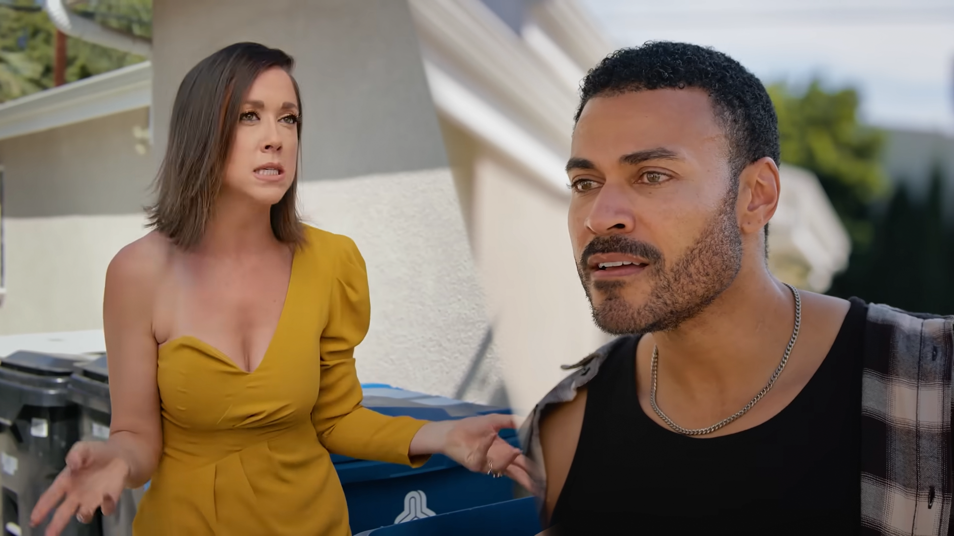 Karen throws away their stuff because they can't pay rent?