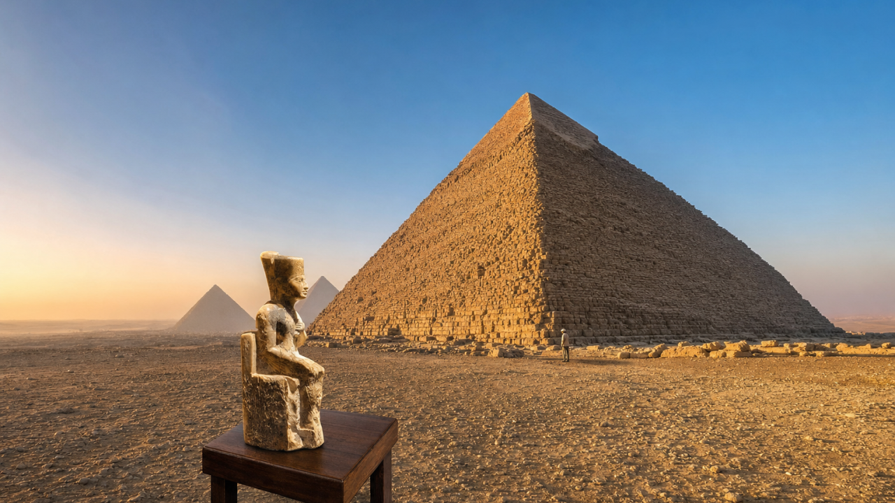 10 material proofs that Khufu built the Great Pyramid