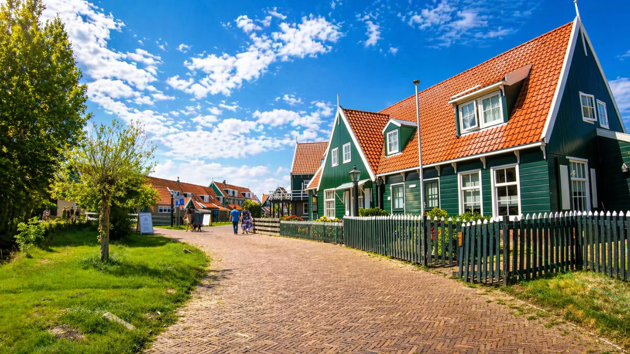 Exploring Marken, the charming Dutch island village (4K)