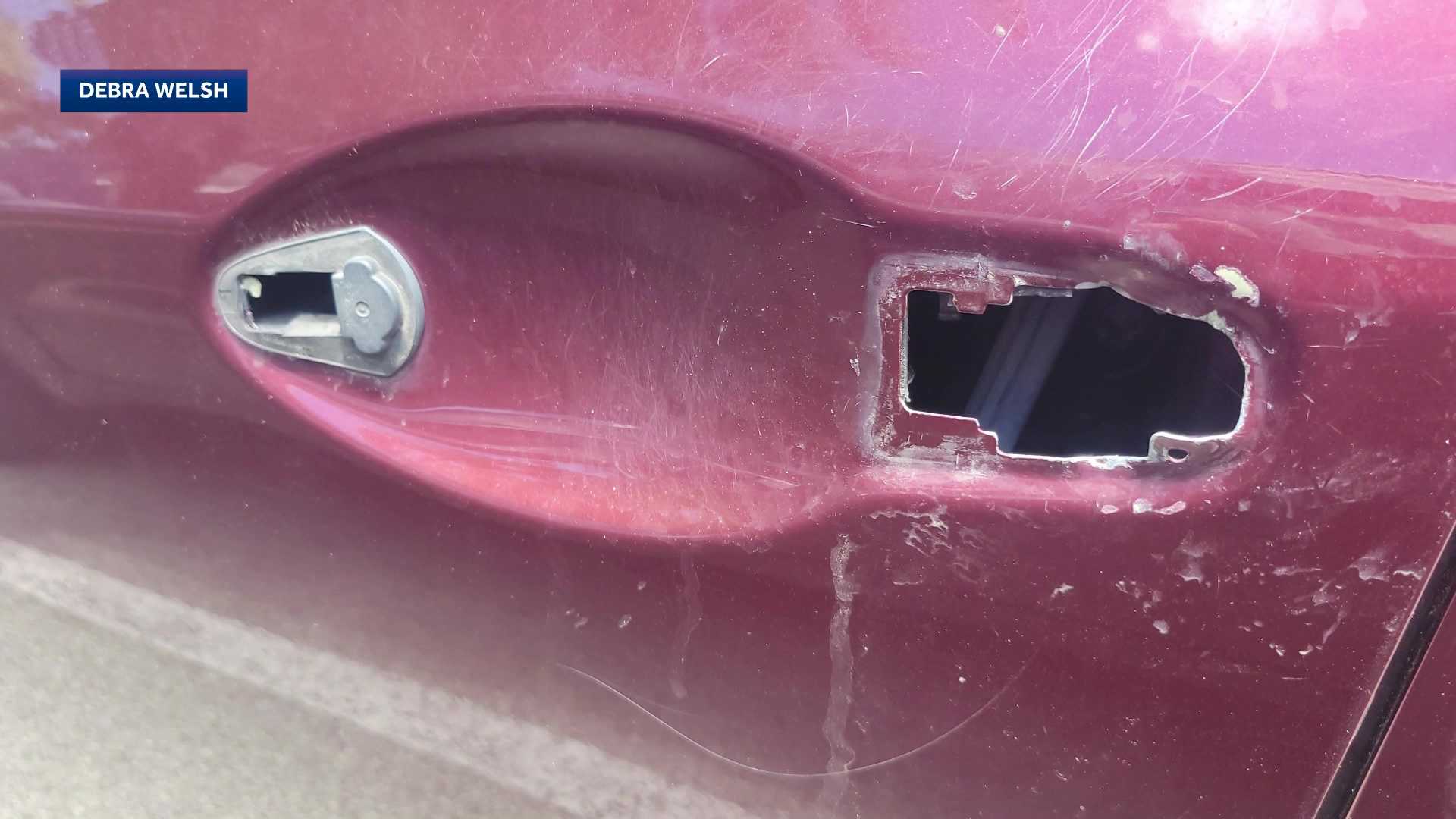 Vandals target locked senior and Meals on Wheels vehicles