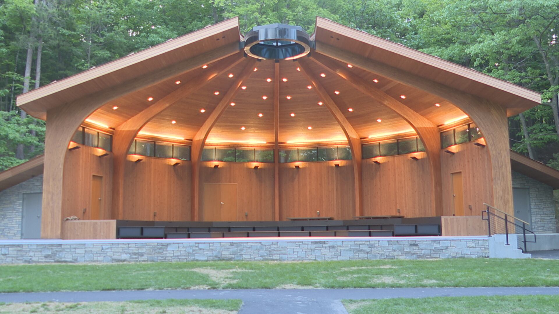 Peg Hirvonen Bandshell is ready for its first performance