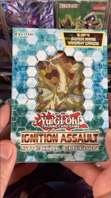 Yu-Gi-Oh! Ignition Assault special edition opening