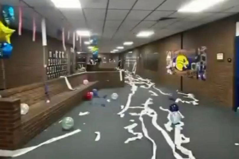 Students vandalize high school as chaotic 'senior prank' leads to ...