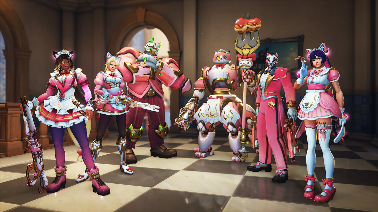 Overwatch's cat maid outfits aren't enough to quiet the backlash around ...