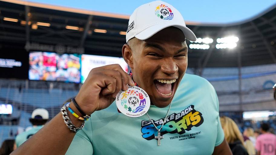 Walter Rouse brings an unmatched spark to the Special Olympics