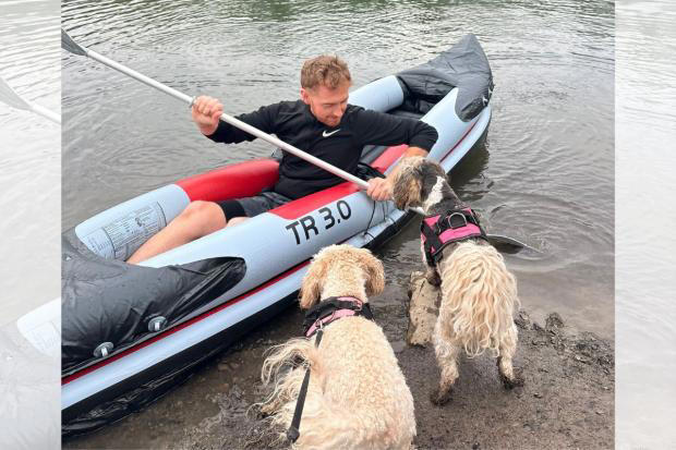 Grandson picks up where grandparents left off taking on epic kayak ...