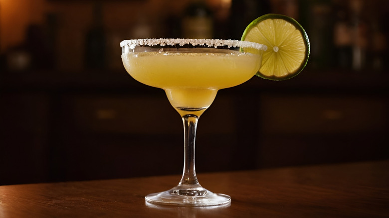 Why the iconic margarita glass is shaped that way