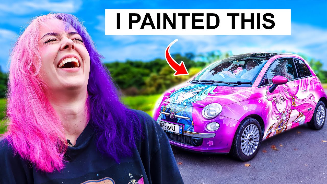 I got revenge on my brother with an anime car
