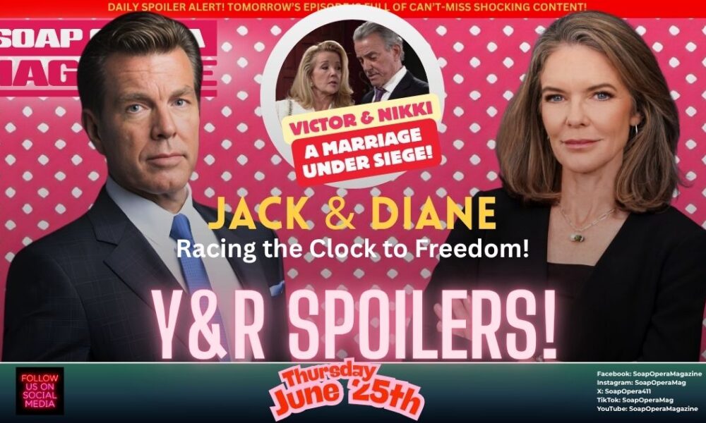 Young and the Restless spoilers – Thursday, June 25: Jack Abbott races ...