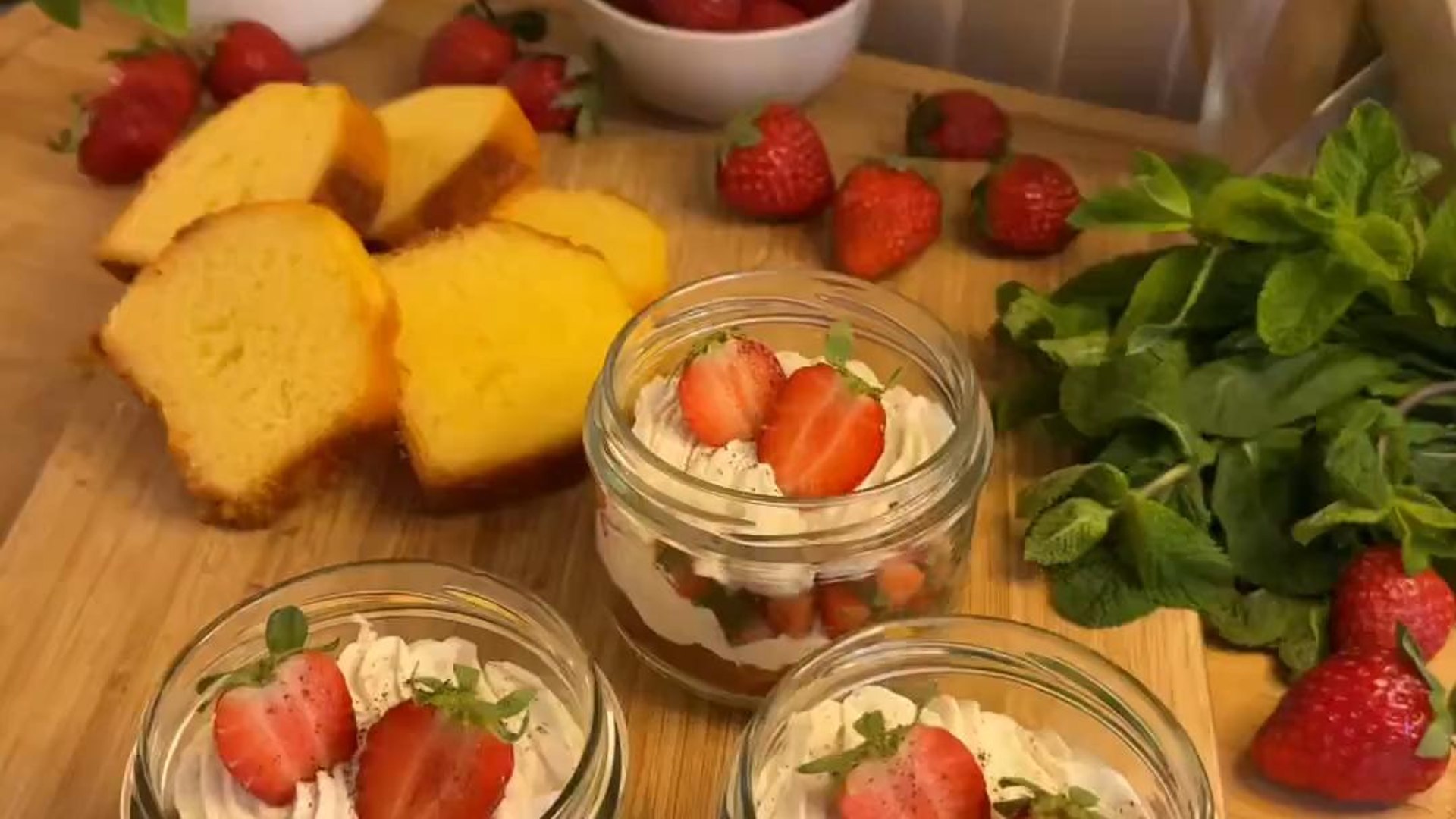 Revisite de la charlotte aux fraises