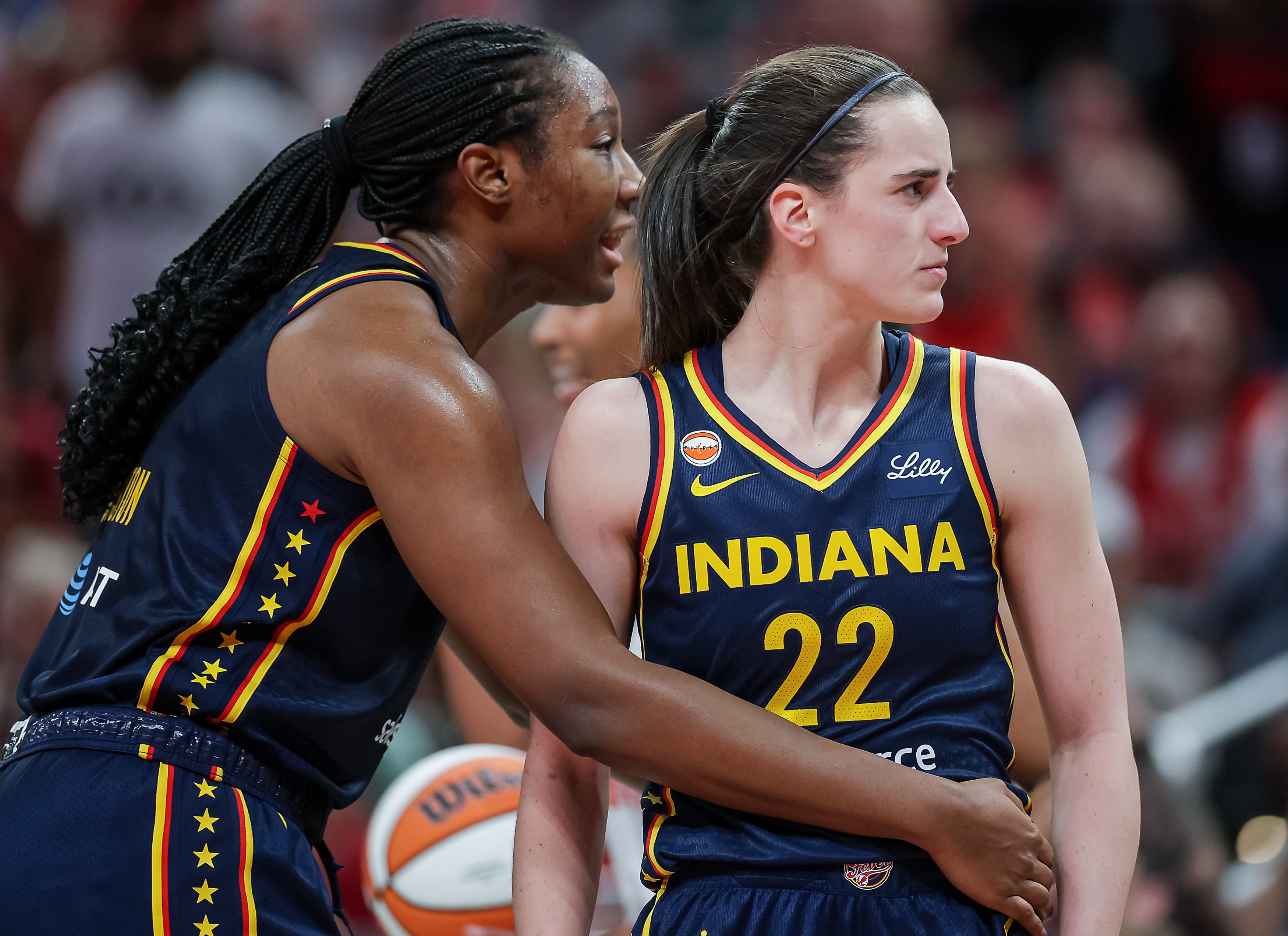 Fever stars Aliyah Boston, Caitlin Clark lead WNBA All-Star fan voting