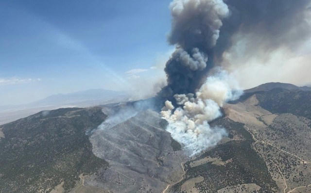 Human-caused Utah fire explodes to 37,172 acres, sends Eureka residents ...