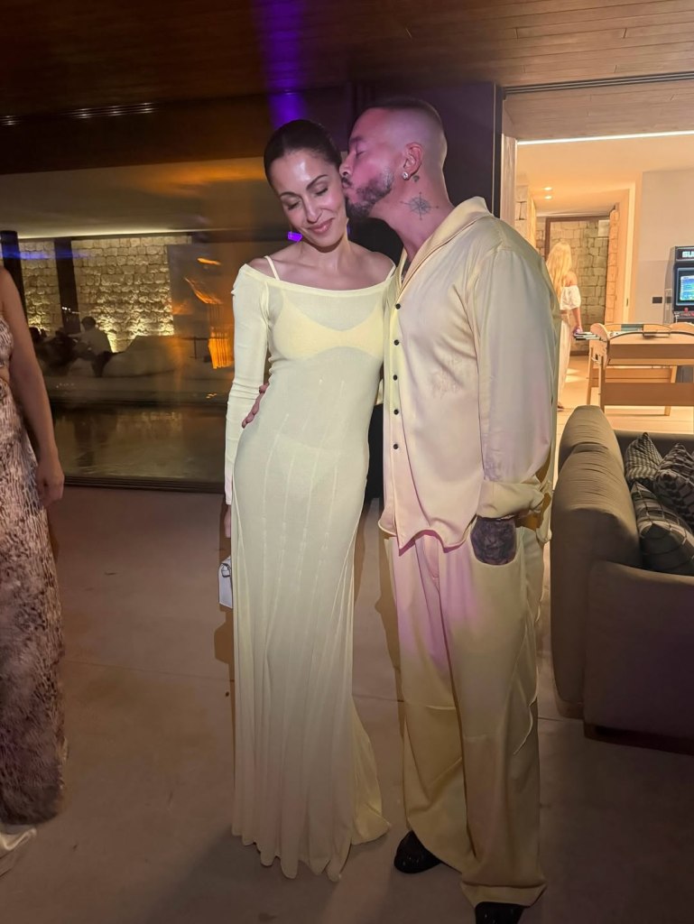 Achraf Hakimi’s ex-wife kissed by J Balvin as rape allegations swirl