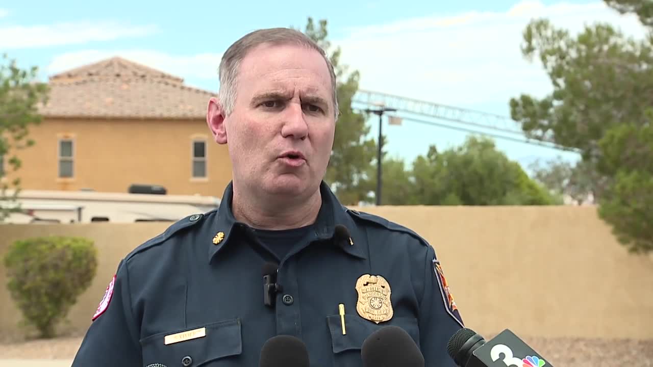 Full presser: Authorities confirm explosion led to fire at Henderson home