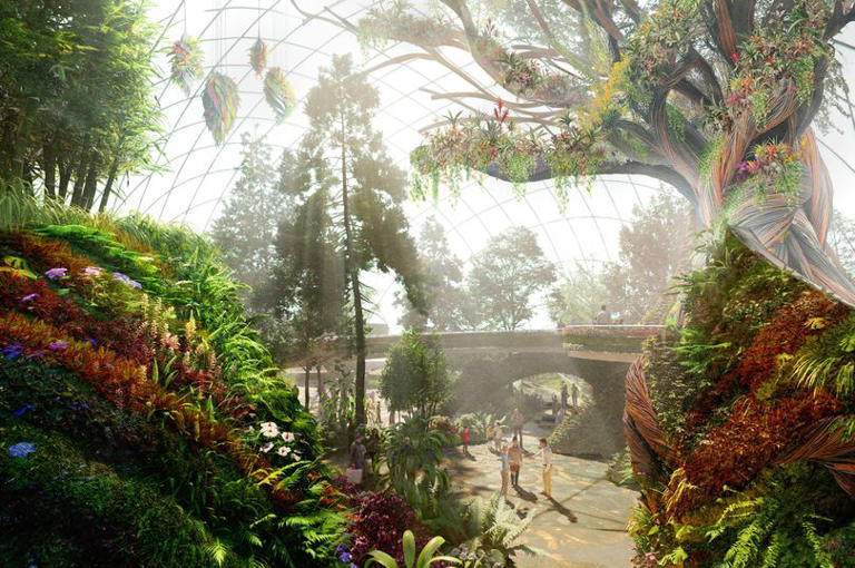 Major milestone in Eden Project Morecambe as construction to start this ...