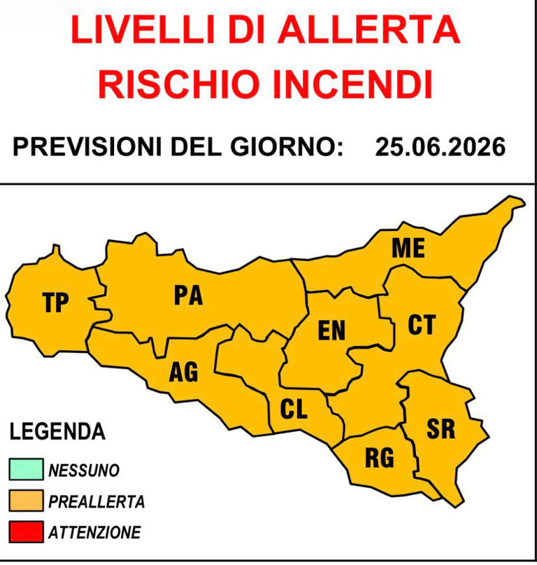 Meteo, ondate di calore e possibili incendi in Sicilia. A Messina ...