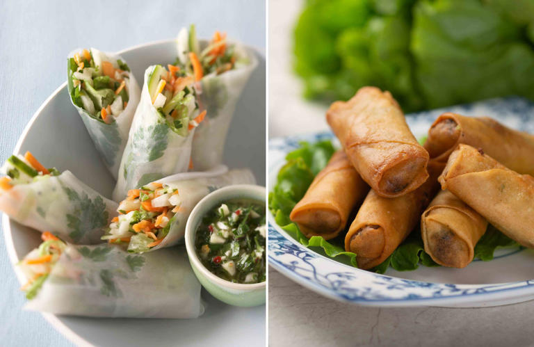 What’s the difference between summer rolls, spring rolls, and egg rolls?