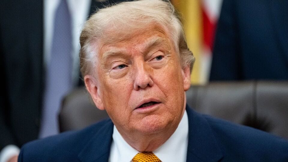 Why did Trump abruptly cancel the signing of the bipartisan housing bill?