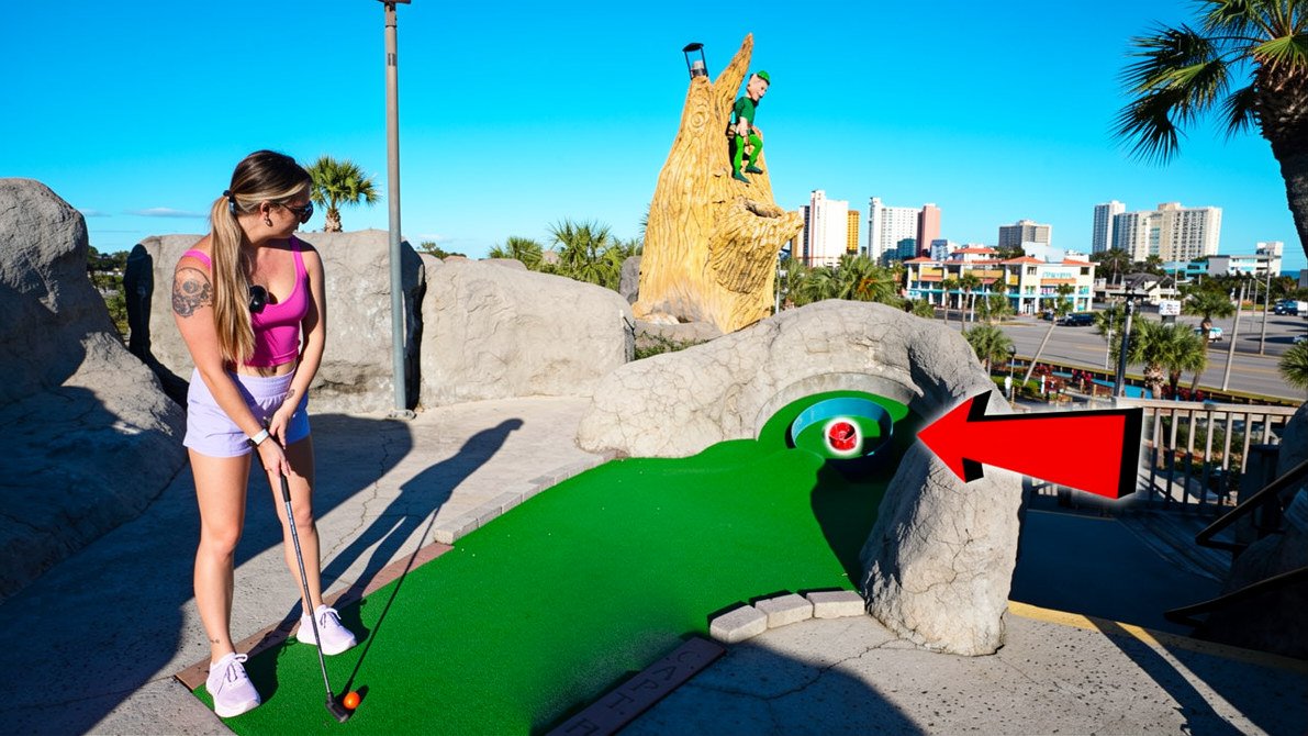 Captain Hook mini golf course highlights