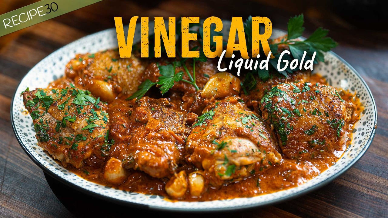 Watch this chicken transform with vinegar magic!