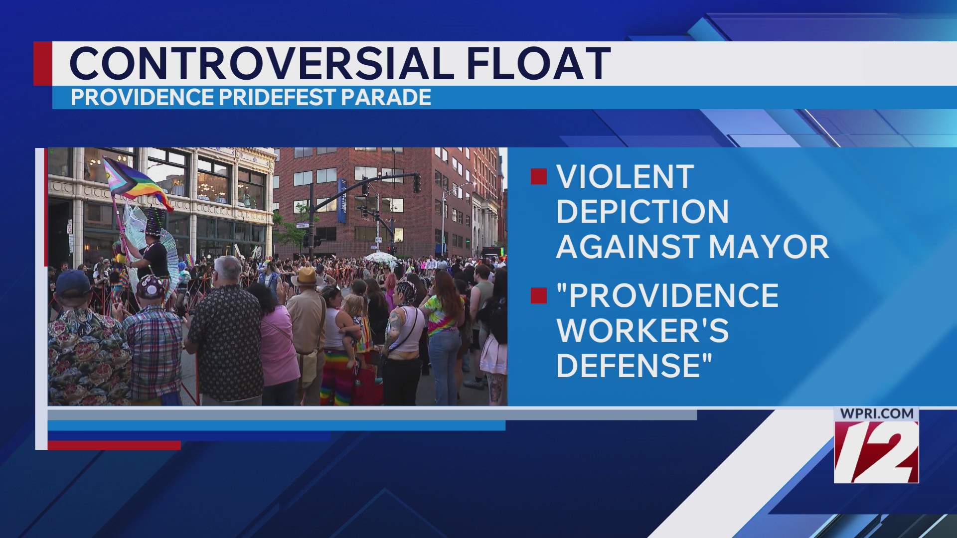 RI Pride to 'strengthen' parade rules after float depicts violence ...