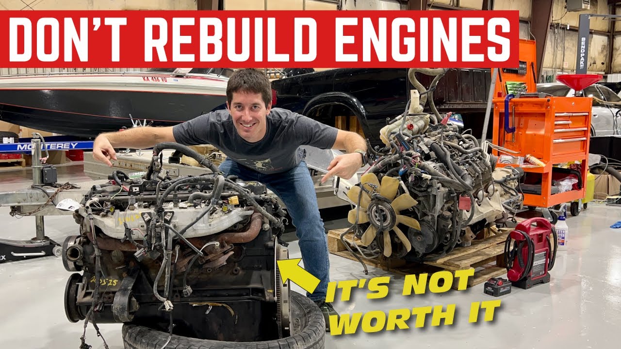 Here's why you should never rebuild an engine *the math doesn't add up*