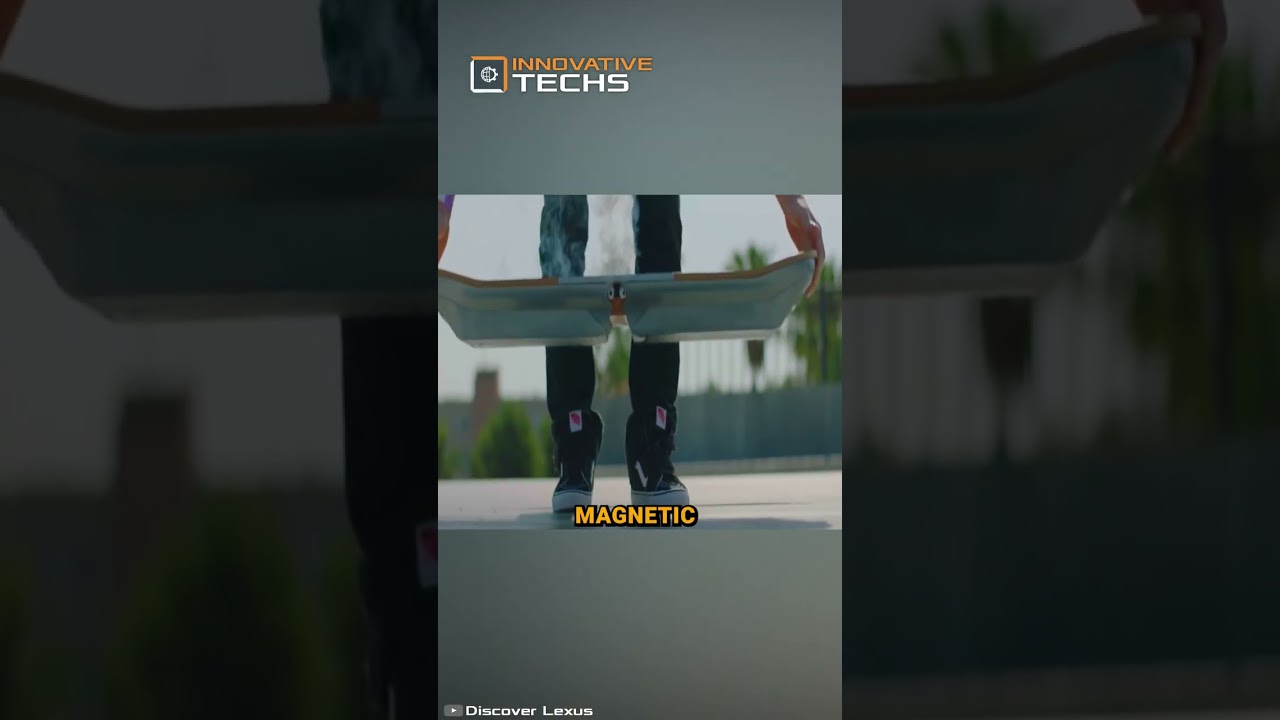 Lexus unveils real hoverboard: Levitation tech in action at the skatepark!
