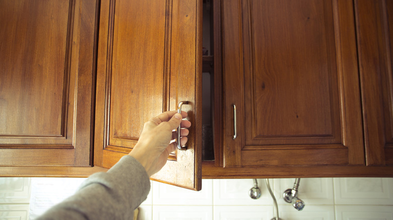 Can't replace your outdated cabinets? Here's a renter-friendly workaround