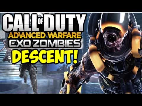 Call of Duty Advanced Warfare Exo-Zombies Descent gameplay mutant boss ...