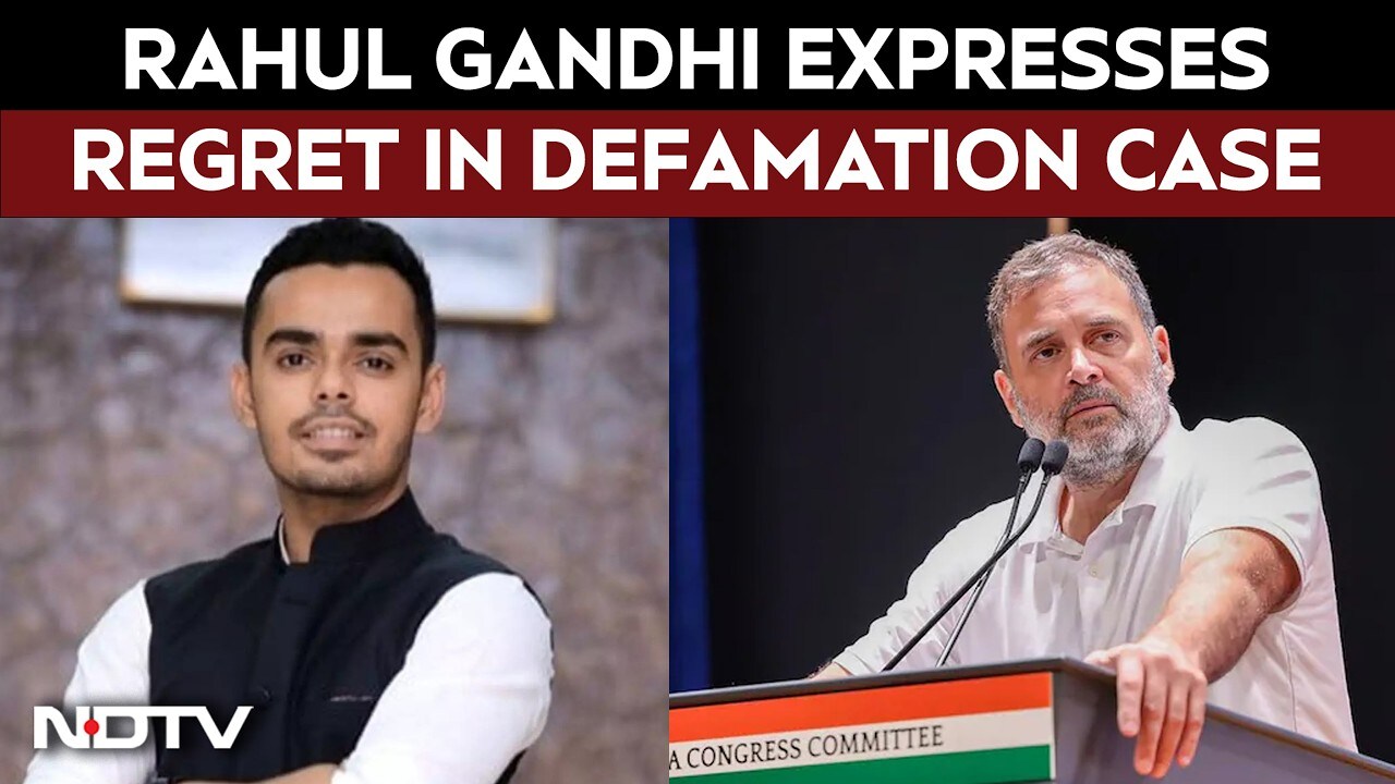 Rahul Gandhi expresses regret in defamation case over 2018 remarks
