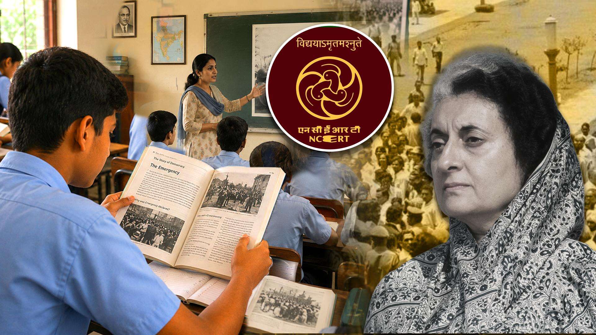 Emergency added to NCERT class 9 curriculum, described as a major ...