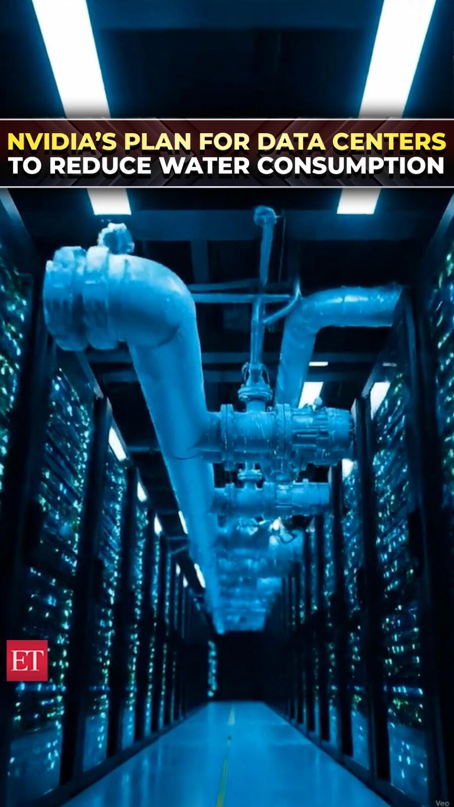 Nvidia's plan for AI data centers | Less water consumption?