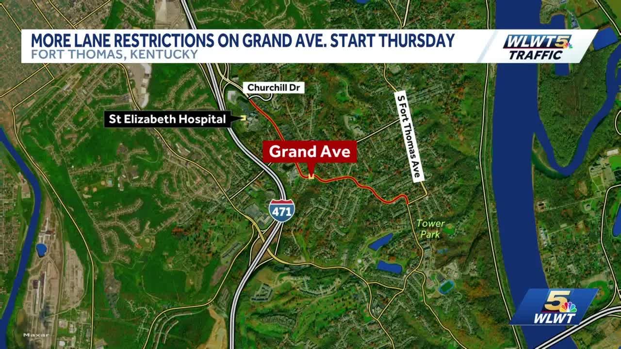 Grand Avenue in Fort Thomas faces lane restrictions for resurfacing project