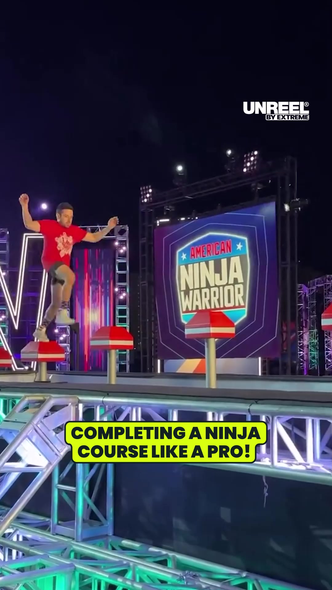 Nate Burkhalter’s epic American Ninja Warrior run & obstacle course ...