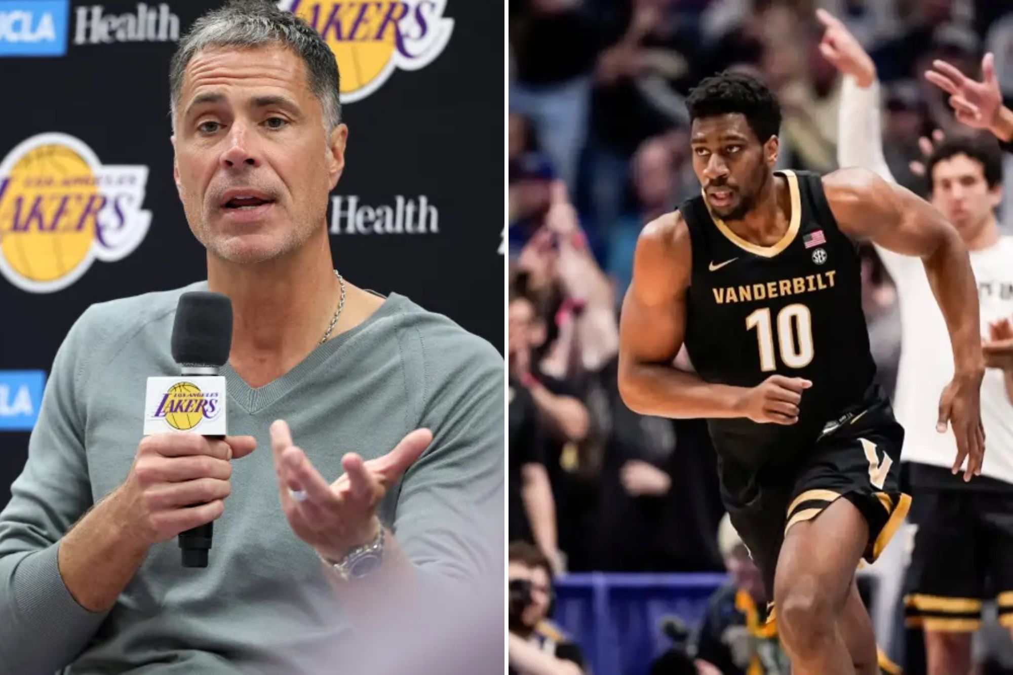 Lakers agree to two-way contract with former Vanderbilt forward AK Okereke