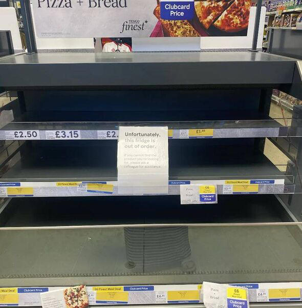 Morrisons, Tesco and Sainsbury's hit with empty shelves after extreme ...
