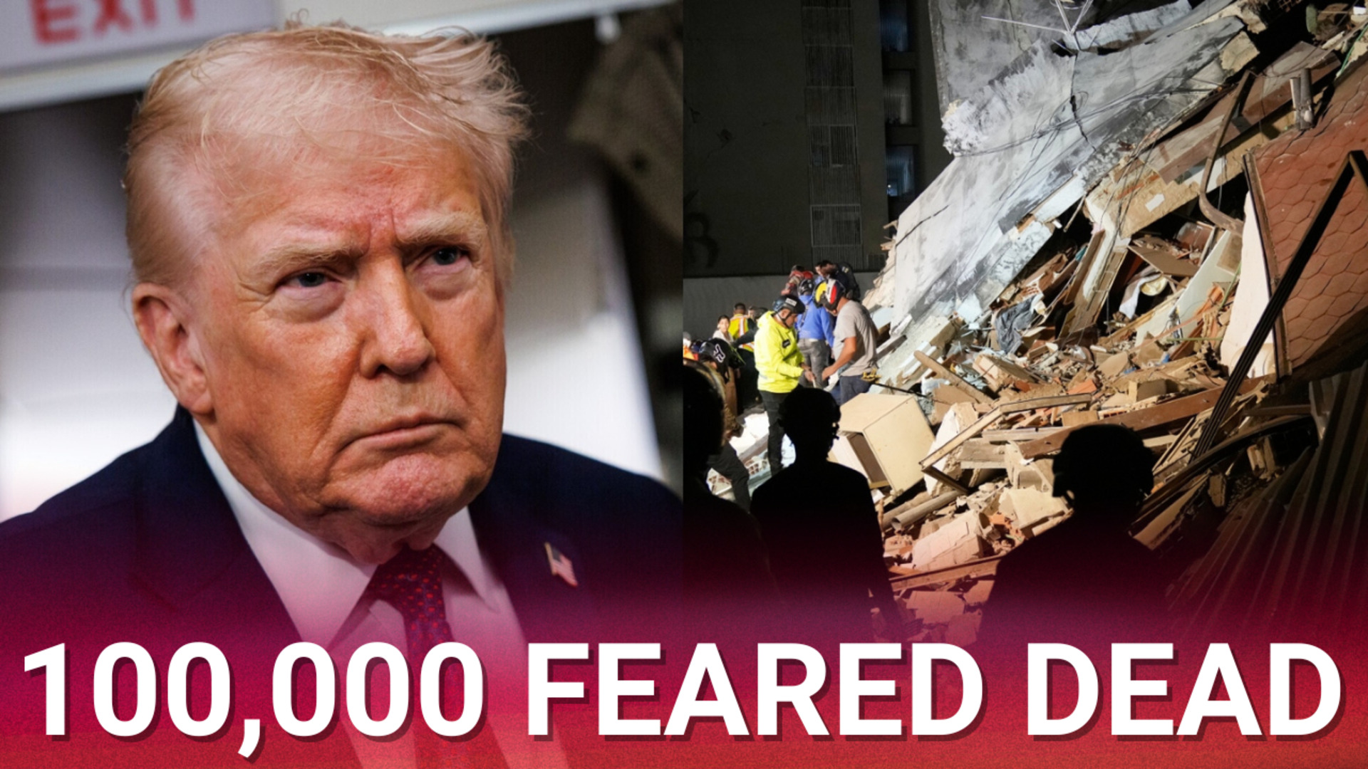 Trump orders emergency response to Venezuela earthquakes as 100,000 ...