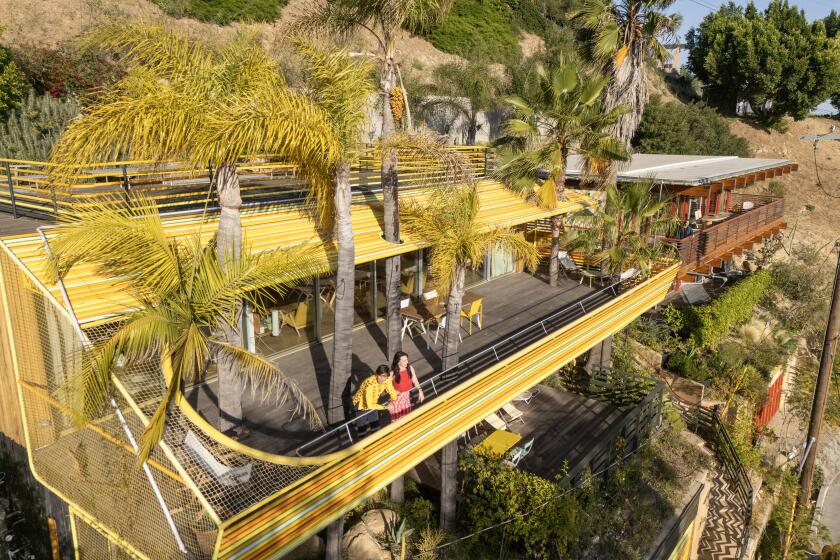 He dreamed of a midcentury compound on an 'unbuildable' LA hillside. It ...