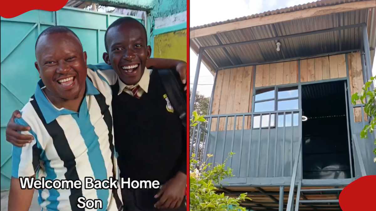 Busia man builds grade 9 son lovely house in compound, furnishes it ...