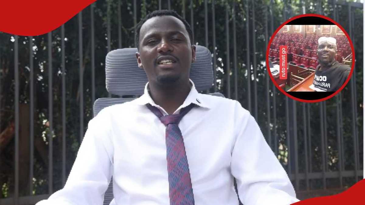 June 25 protests: Viral 'Mr Speaker sir' youth who stormed Parliament ...