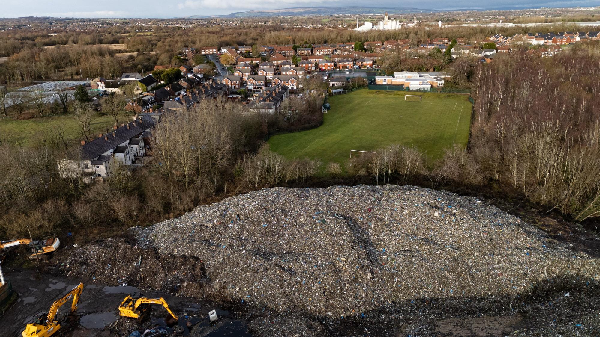 A major step forward is taken to remove a huge and illegal waste dump ...