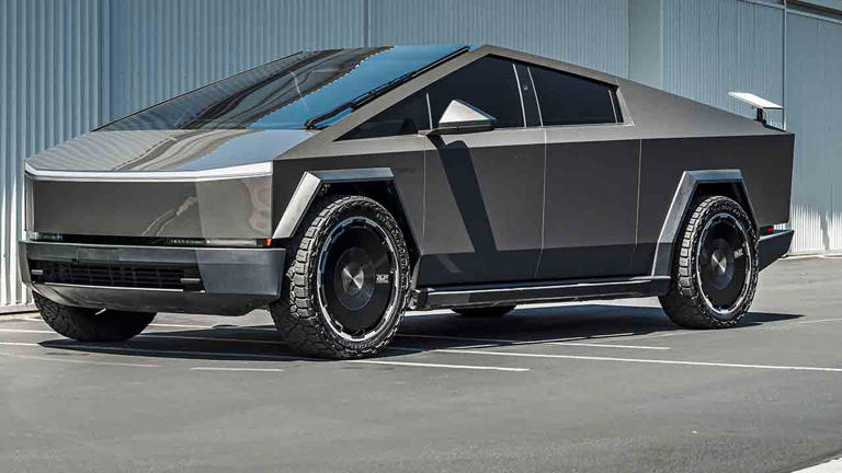 Cybertruck gets 1970s-inspired wheels for $7,195